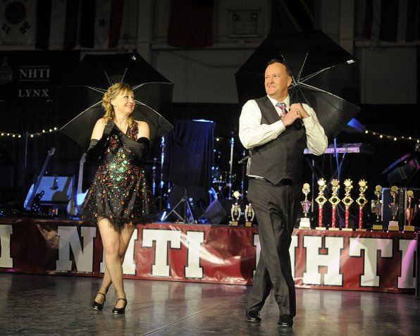 Rhythm is a dancer, but so are these familiar Concord personalities ...