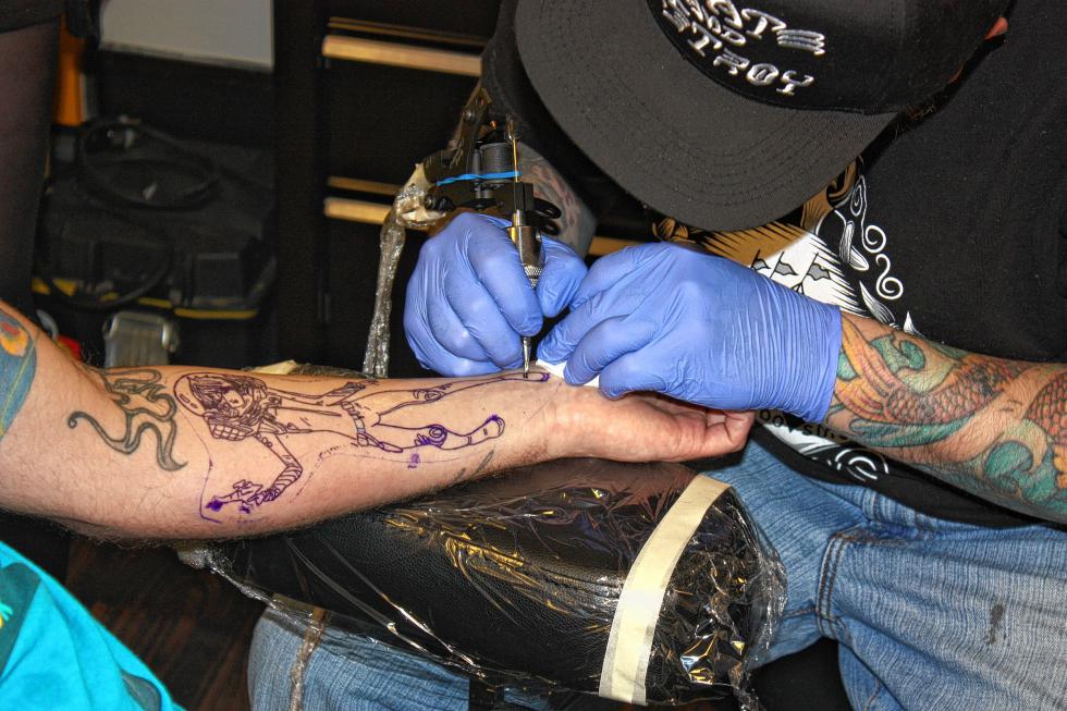 We checked out the start-to-finish tattoo process at Buzz Ink - The ...