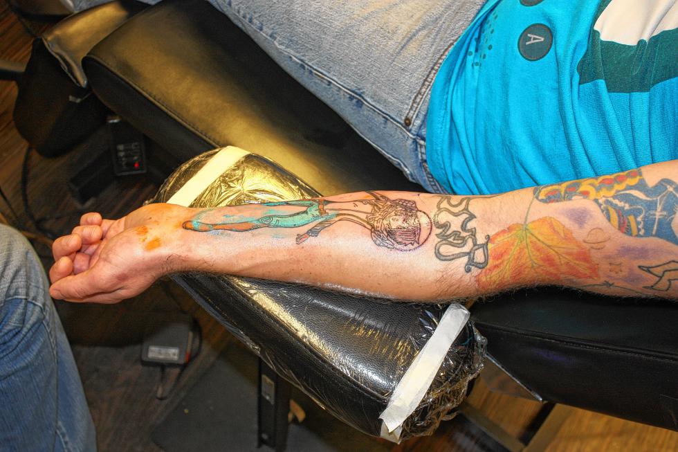 We checked out the start-to-finish tattoo process at Buzz Ink - The ...