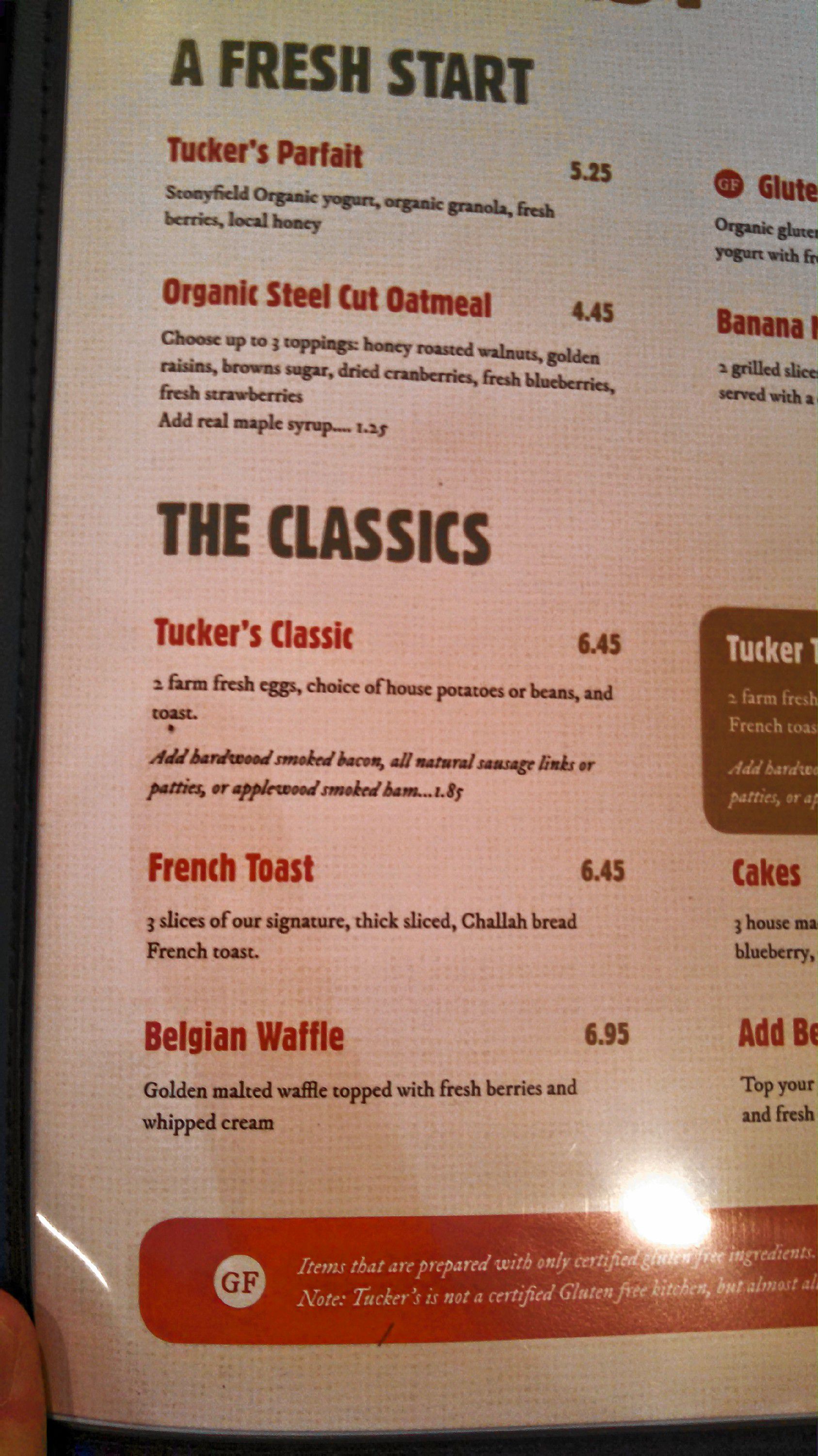 Tucker’s is the new gig in town, so we went - The Concord Insider