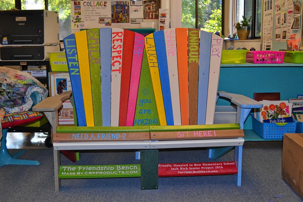 Need a friend? Sit down on a colorful bench - The Concord Insider