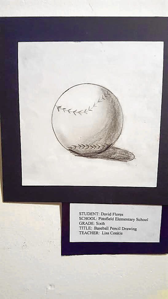 Baseball Pencil Drawing