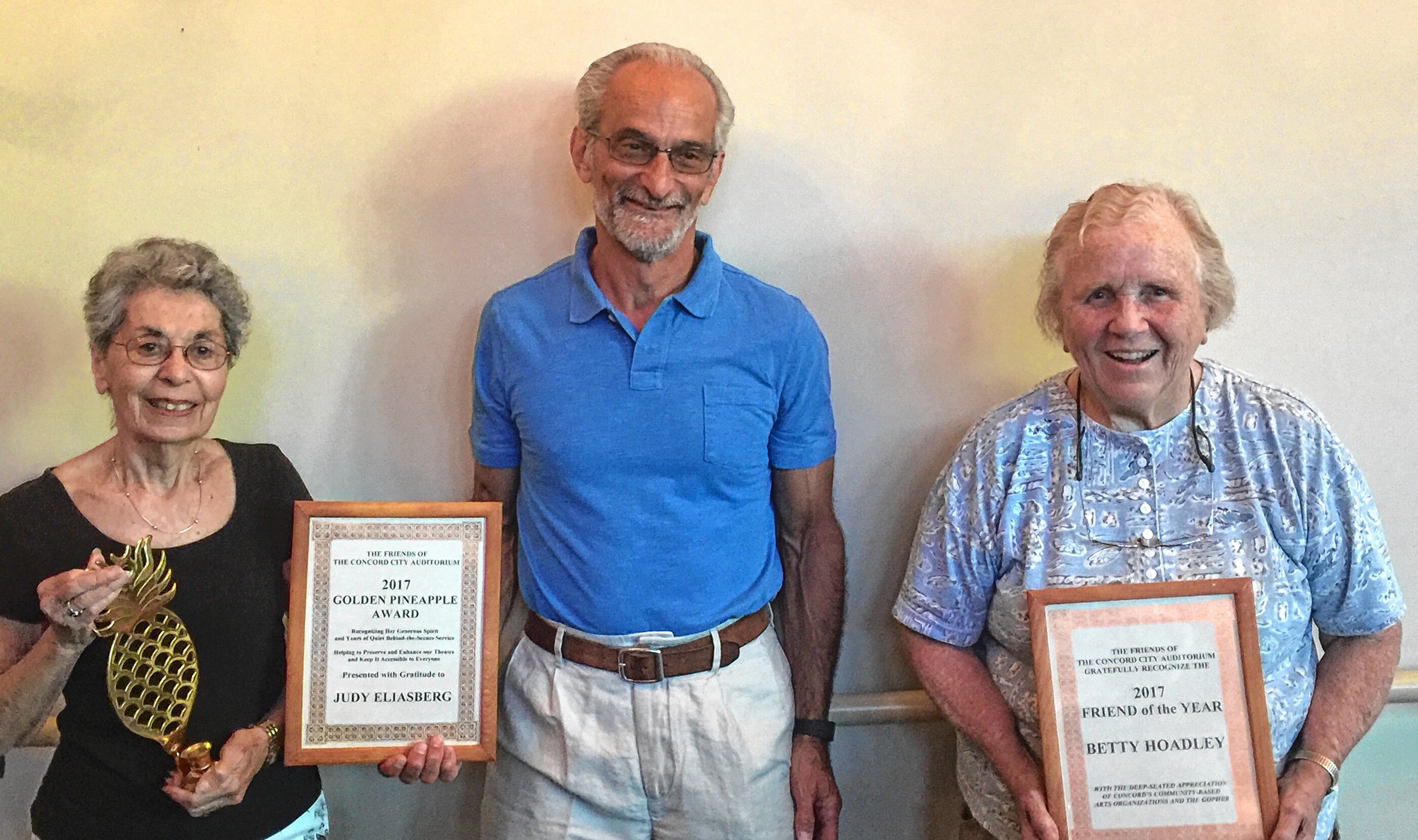 Friends give out awards - The Concord Insider