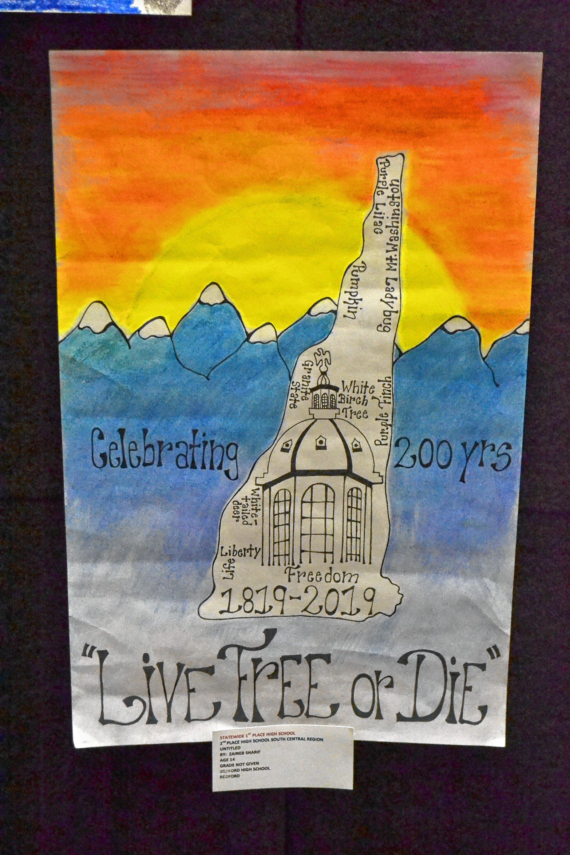 State House contest posters at State Library - The Concord Insider