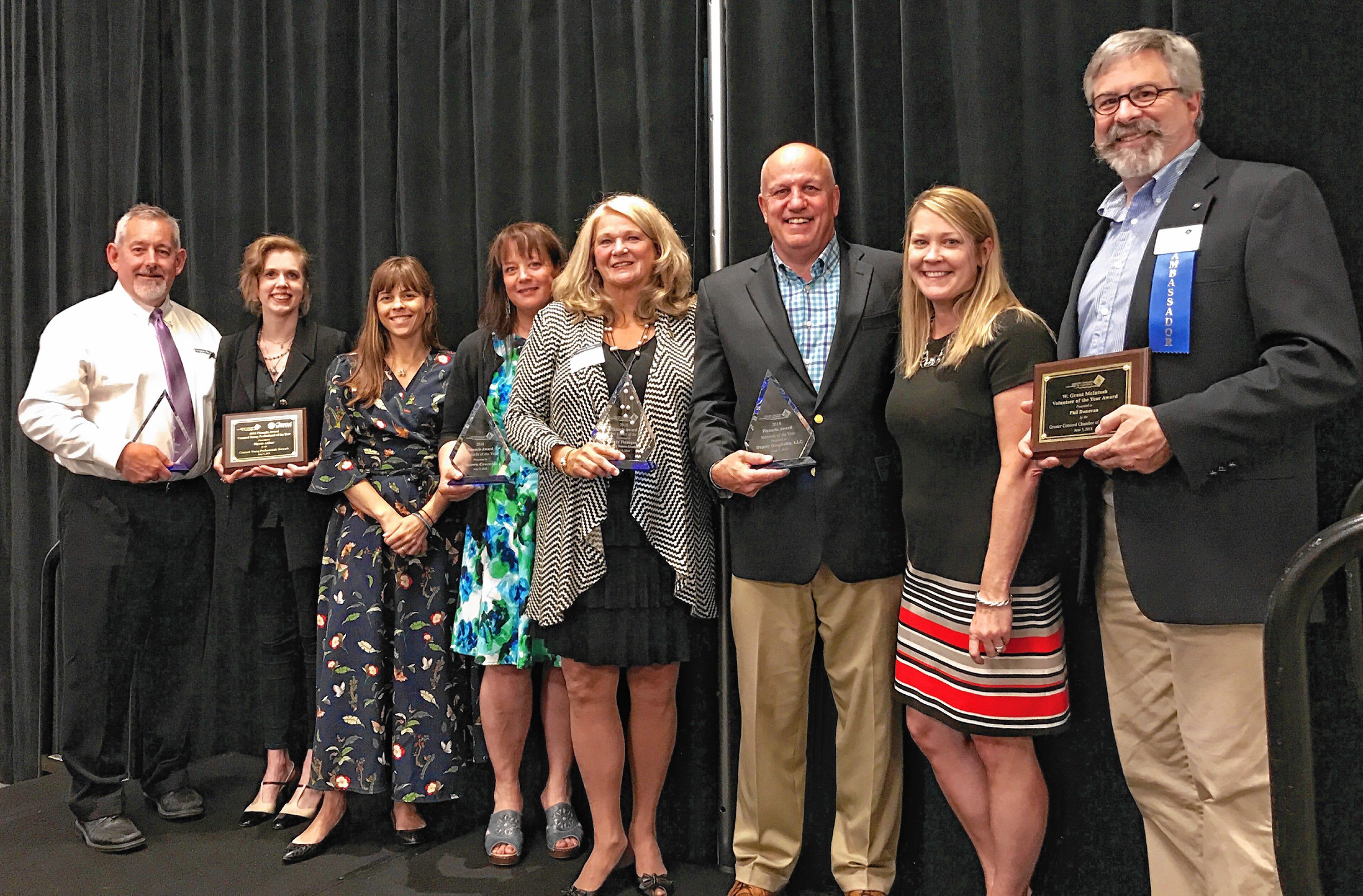 Concord area businesses, volunteers honored at Pinnacle Awards - The ...